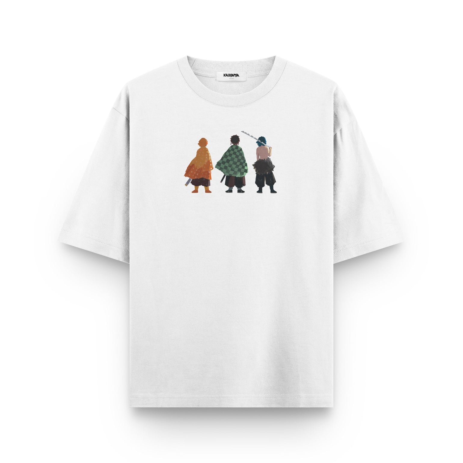 Demon Slayer Trio T-Shirt – Tanjiro, Zenitsu & Inosuke Minimalist Desi ...