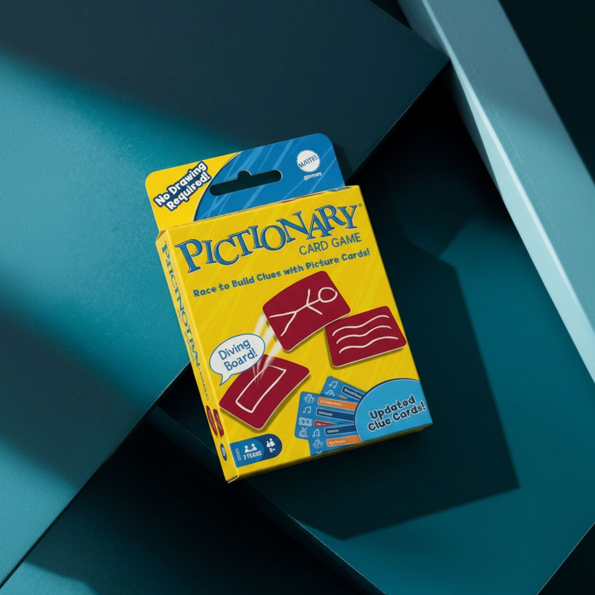 Pictionary Card Game – Fast & Fun Picture Clue Challenge (No Drawing R ...