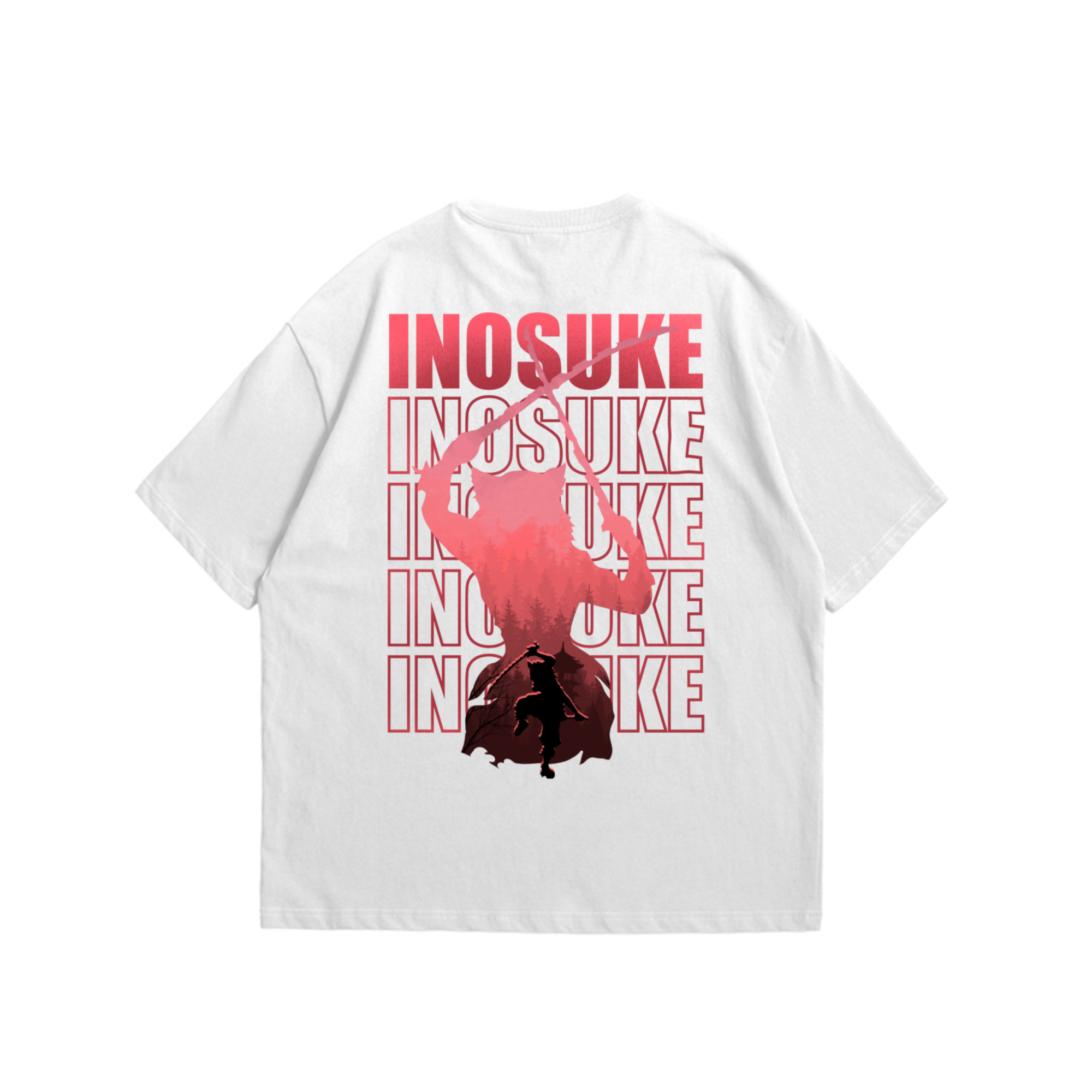 Inosuke Anime Oversized Tshirt – Kaihama